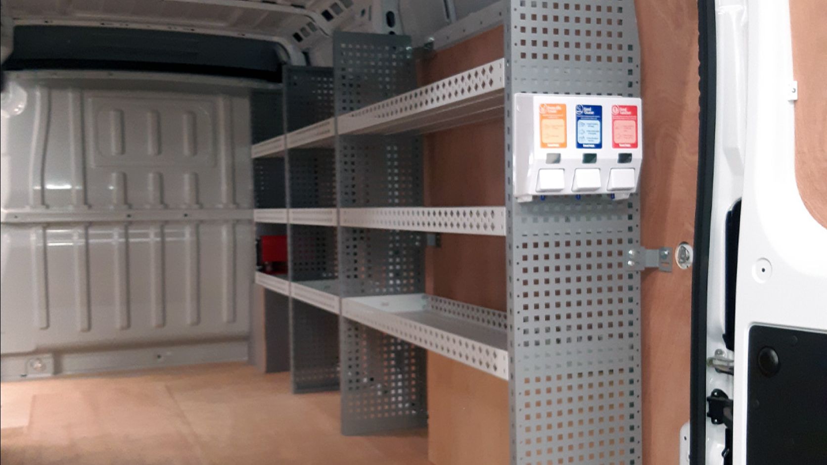 Metal Modular Racking | ProtectAVan
