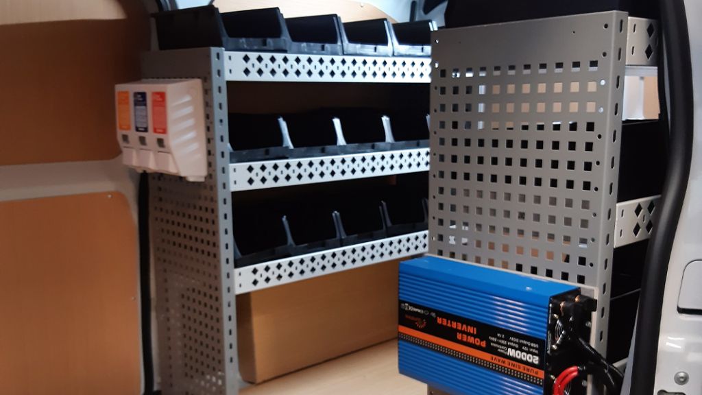 Metal Modular Racking | ProtectAVan