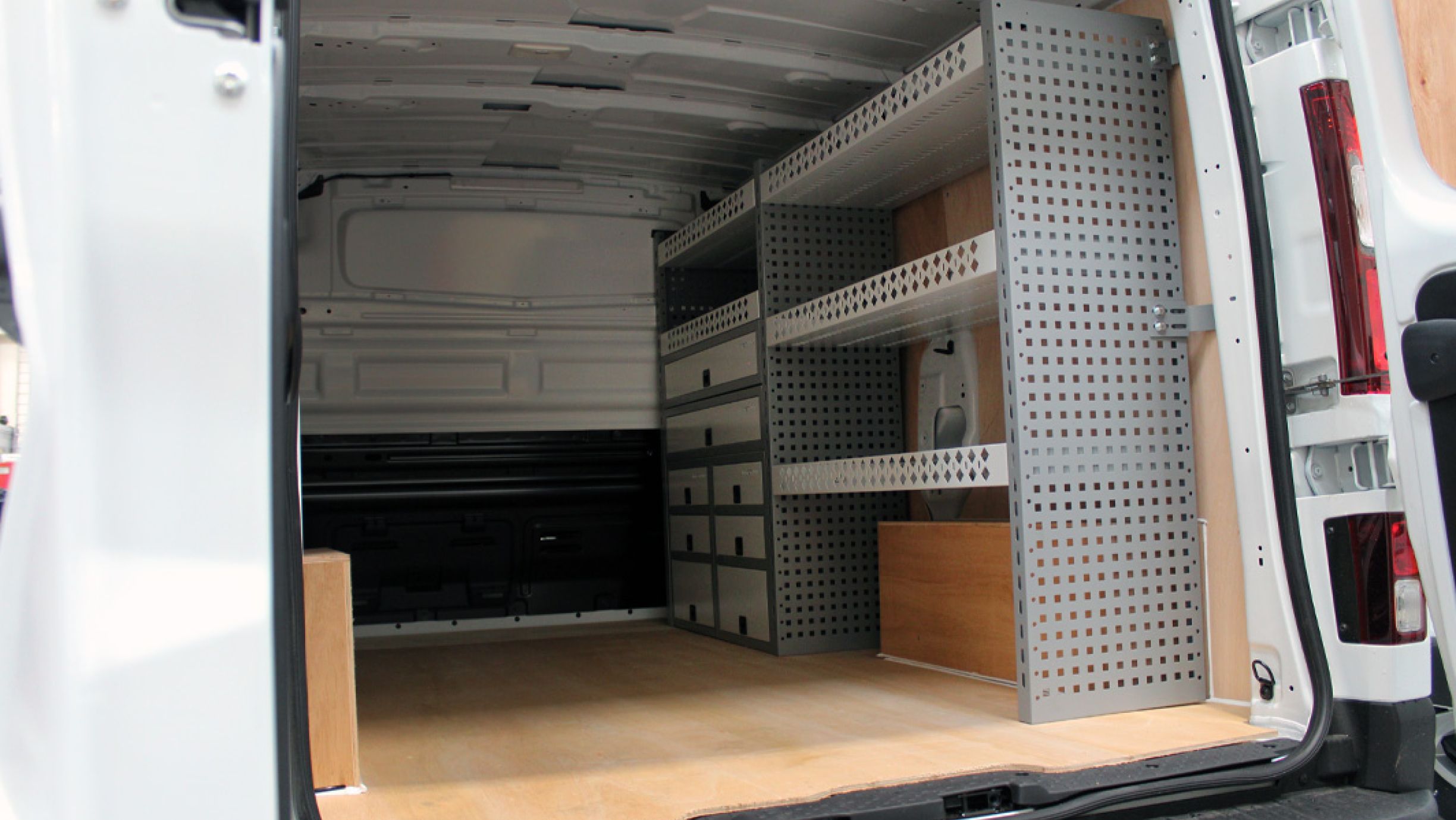 Metal Modular Racking | ProtectAVan